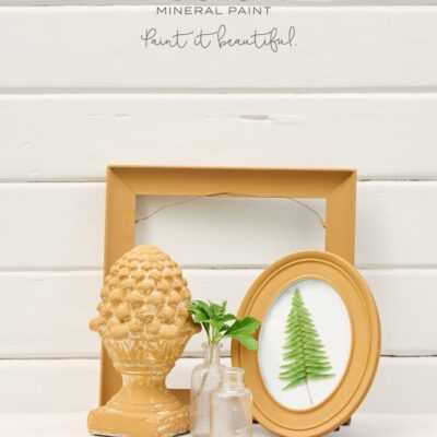 Fusion Mineral Paint in Azure - Painted