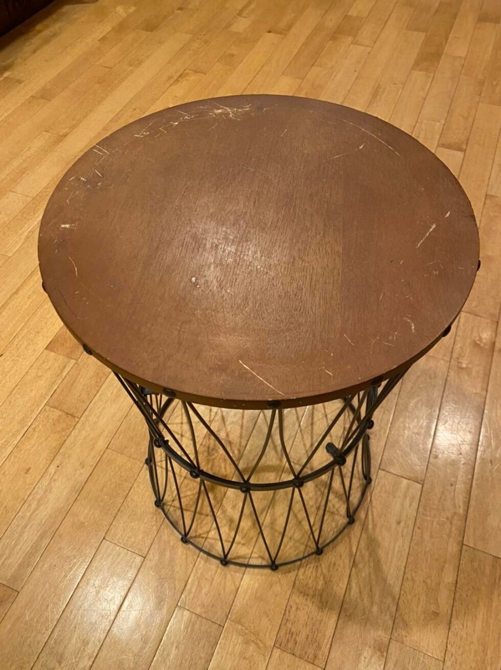 How to get a chippy look with Milk Paint in minutes!