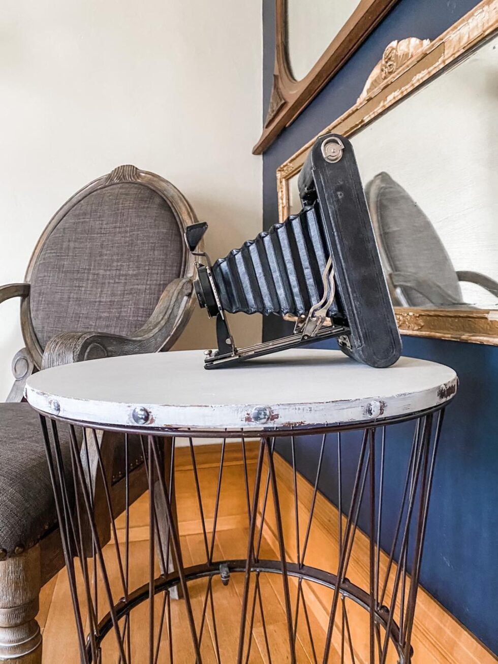 How to get a chippy look with Milk Paint in minutes!